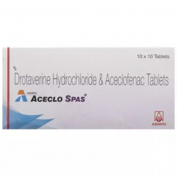 Aceclo Spas Tablet - Uses, Price, Side Effects, Substitute