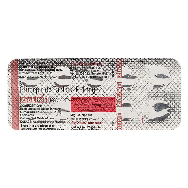 Ziglim 1 Tablet - Uses, Price, Substitute, Side Effects and Benefits