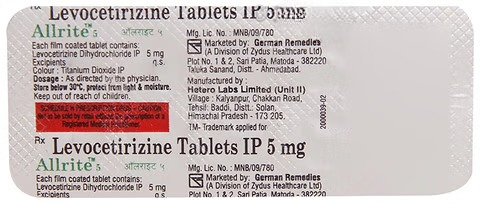 Allrite Tablet - Uses, Price, Substitute, Side Effects and Benefits