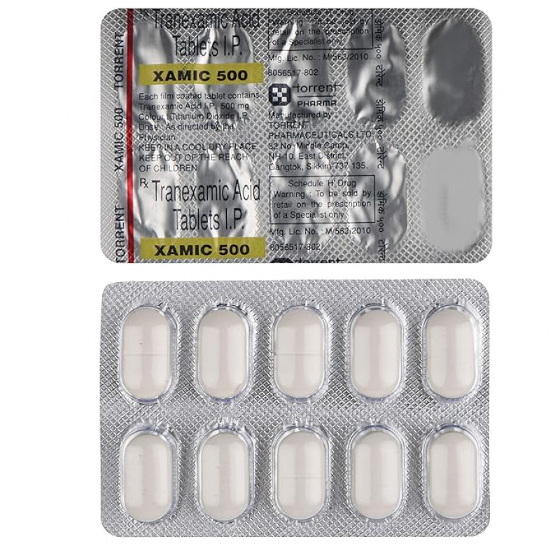 Xamic 500 Tablet - Uses, Price, Substitute, Side Effects and Benefits