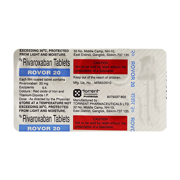 Rovor 20 Tablet - Uses, Price, Side Effects, Substitute