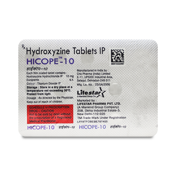 Hicope 10 Tablet - Uses, Price, Substitute, Side Effects and Benefits
