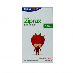 Ziprax 50 Dry Syrup - Uses, Price, Side Effects, Substitute