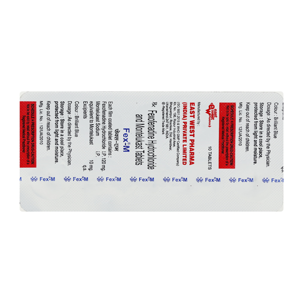 M Fex Tablet - Uses, Price, Side Effects, Substitute