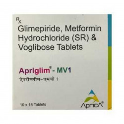 Apriglim MV 1 Tablet SR - Uses, Price, Side Effects, Substitute