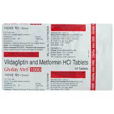 Glyday Met 1000 Tablet - Uses, Price, Side Effects, Substitute