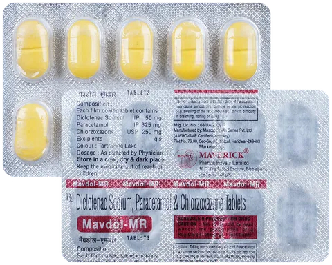 Mavdol MR Tablet - Uses, Price, Side Effects, Substitute