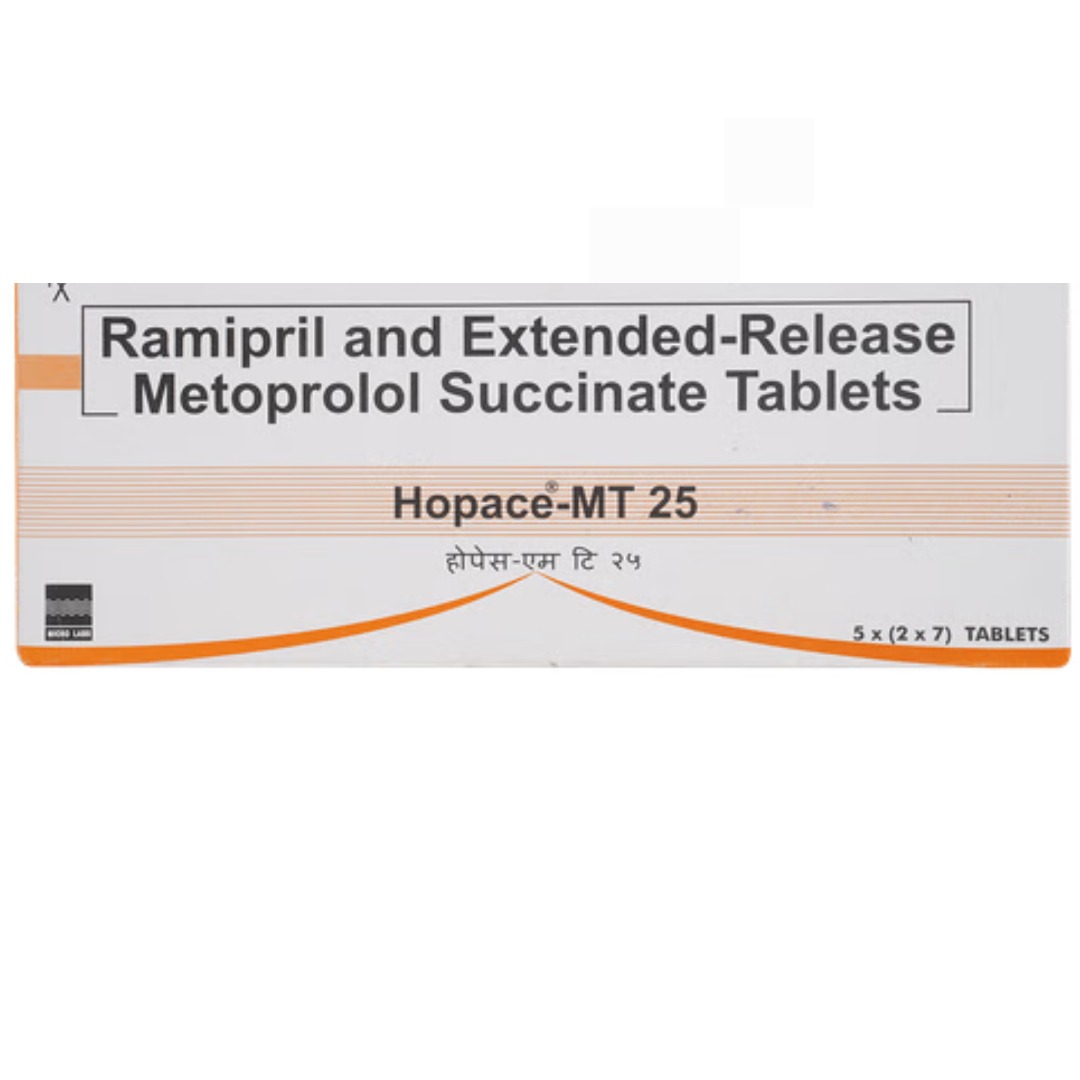 Hopace MT 25mg/2.5mg Tablet - Uses, Price, Substitute, Side Effects and ...