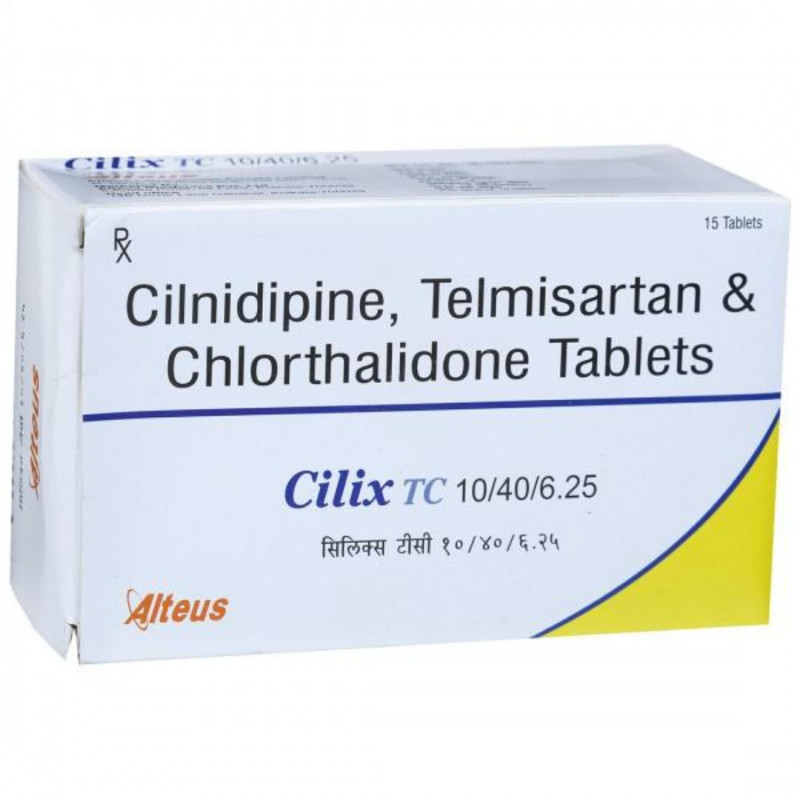 Cilix TC 40mg/10mg/6.25mg Tablet - Uses, Price, Substitute, Side ...