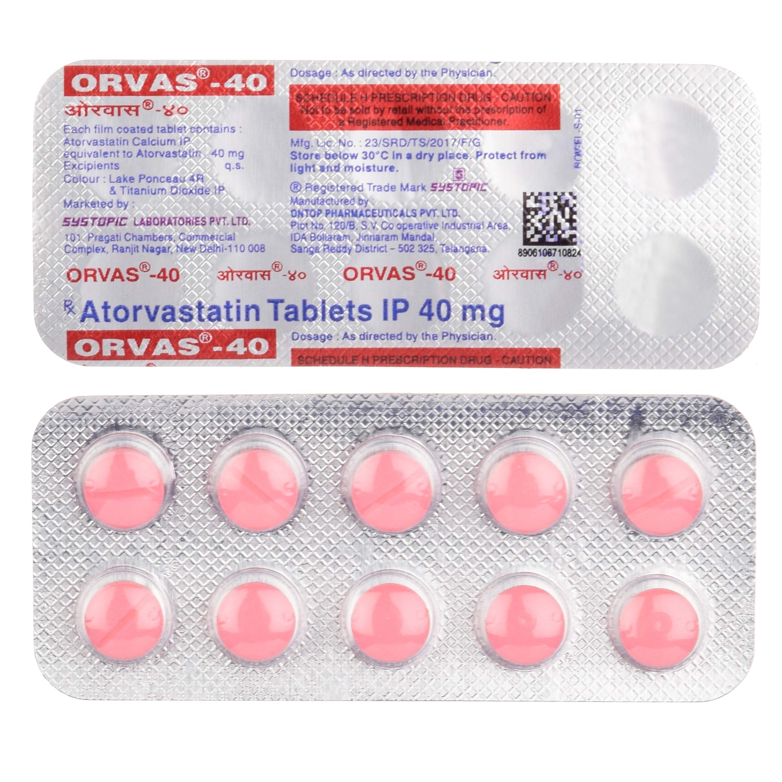 Orvas 40 Tablet - Uses, Price, Side Effects, Substitute