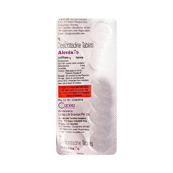 Alenix 5 Tablet - Uses, Price, Side Effects, Substitute