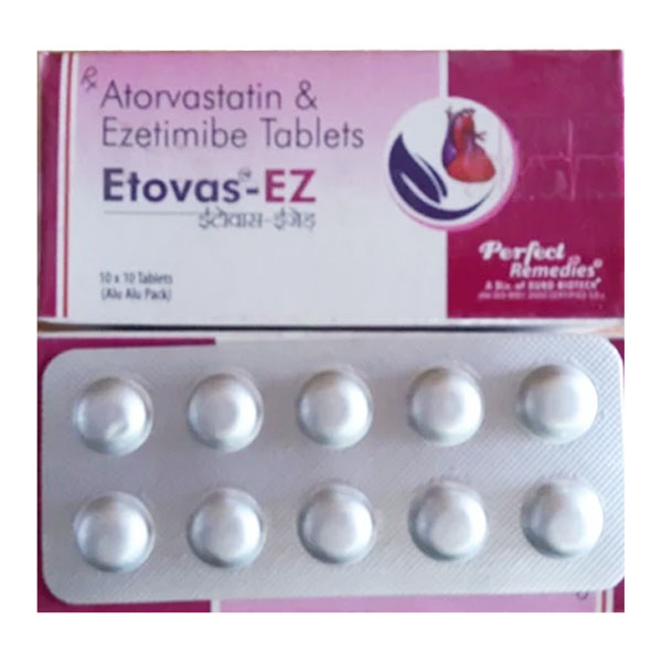 Etovas-EZ 10mg/10mg Tablet - Uses, Price, Side Effects, Substitute