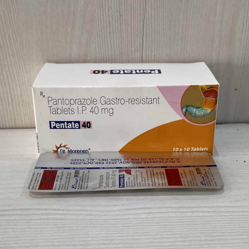 Pentate 40 Tablet - Uses, Price, Substitute, Side Effects and Benefits
