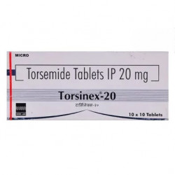 Torsinex 20 Tablet - Uses, Price, Side Effects, Substitute