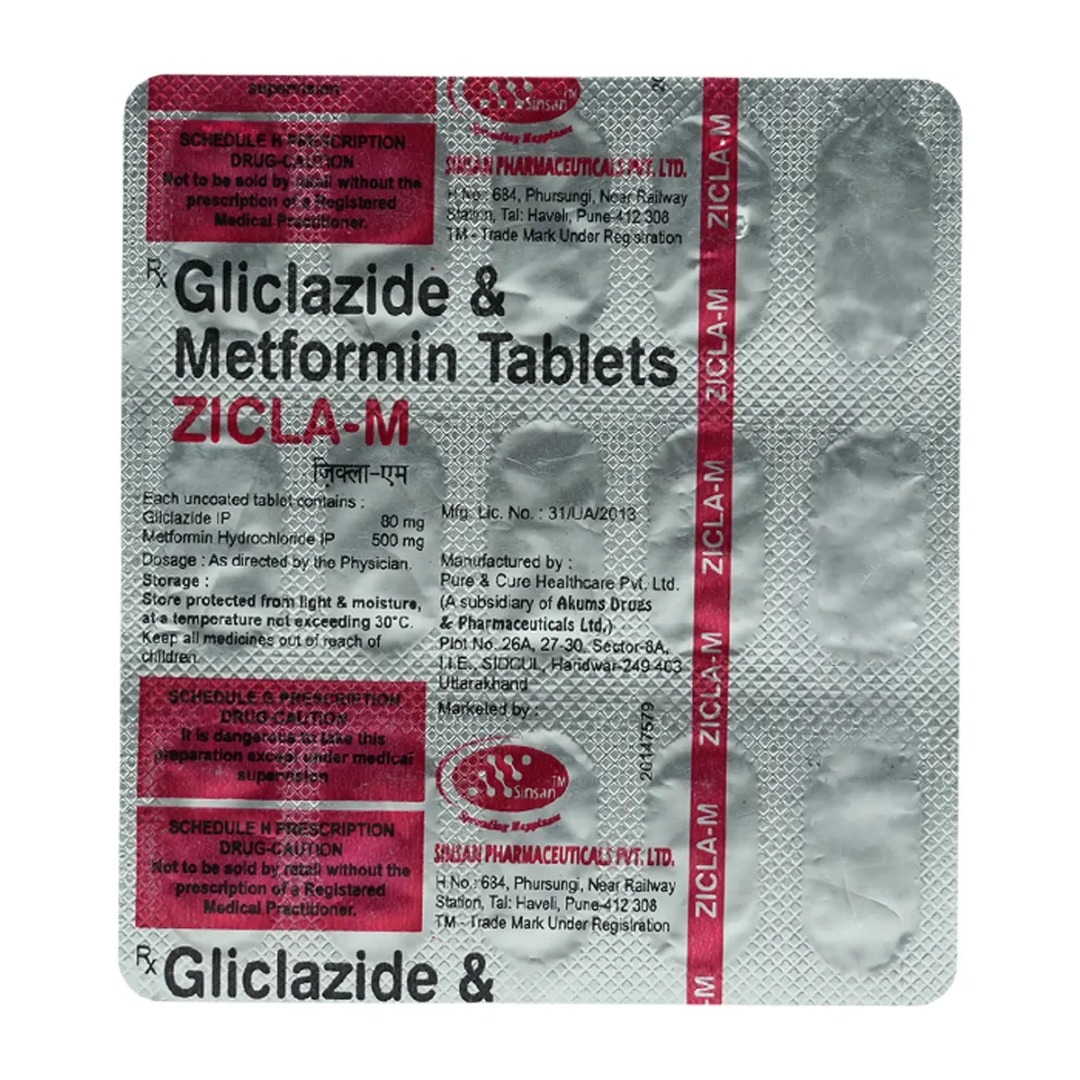 Zicla-M Tablet - Uses, Price, Side Effects, Substitute