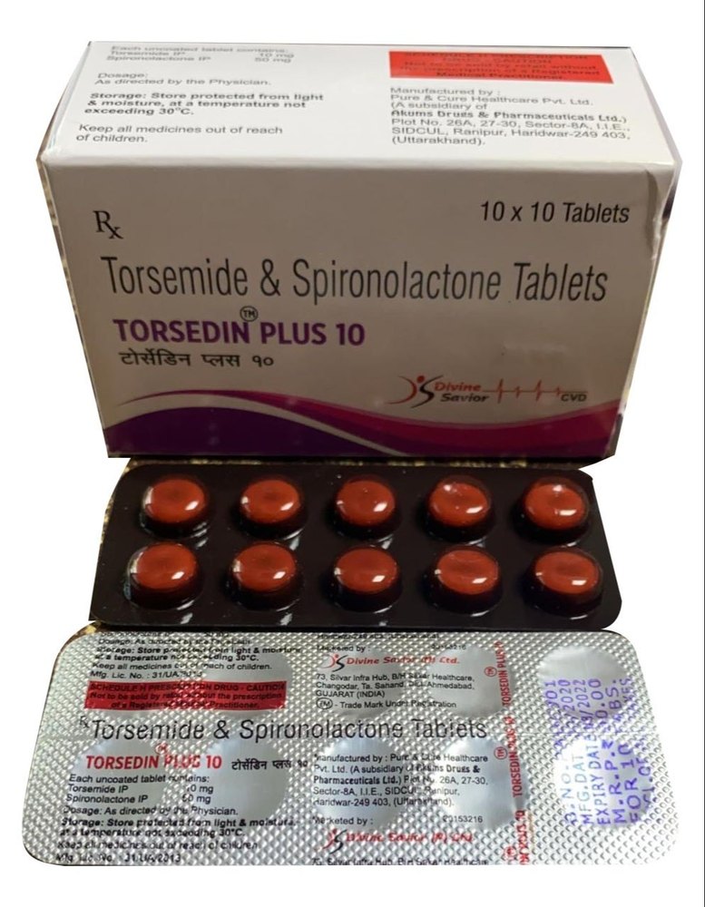 Torsedin Plus 10 Tablet - Uses, Price, Side Effects, Substitute