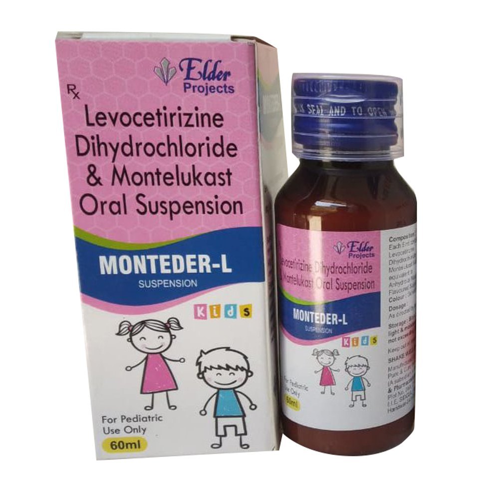 Monteder-L Syrup - Uses, Price, Substitute, Side Effects and Benefits