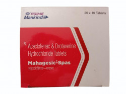 Mahagesic Spas 80mg/100mg Tablet - Uses, Price, Side Effects, Substitute