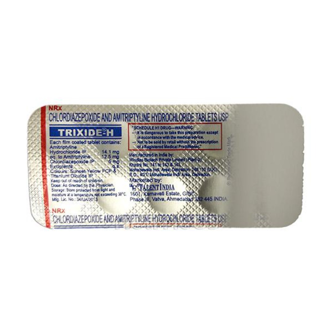 Trixide-H Tablet - Uses, Price, Side Effects, Substitute