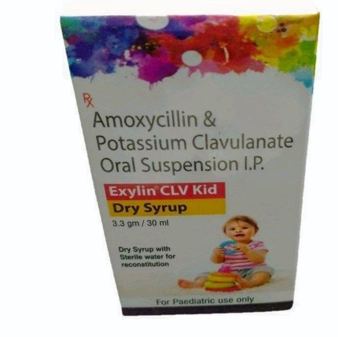Exylin CLV Kid Dry Syrup - Uses, Price, Side Effects, Substitute