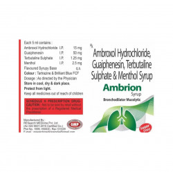 Ambrion Syrup - Uses, Price, Side Effects, Substitute