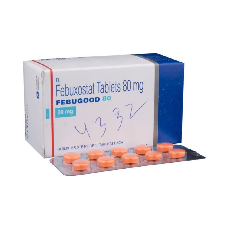 Febugood 80 Tablet - Uses, Price, Substitute, Side Effects and Benefits