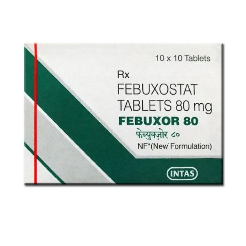 Febuxor 80 Tablet - Uses, Price, Substitute, Side Effects and Benefits