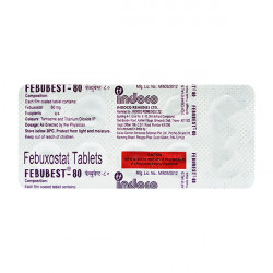 Febubest 80 Tablet - Uses, Price, Side Effects, Substitute