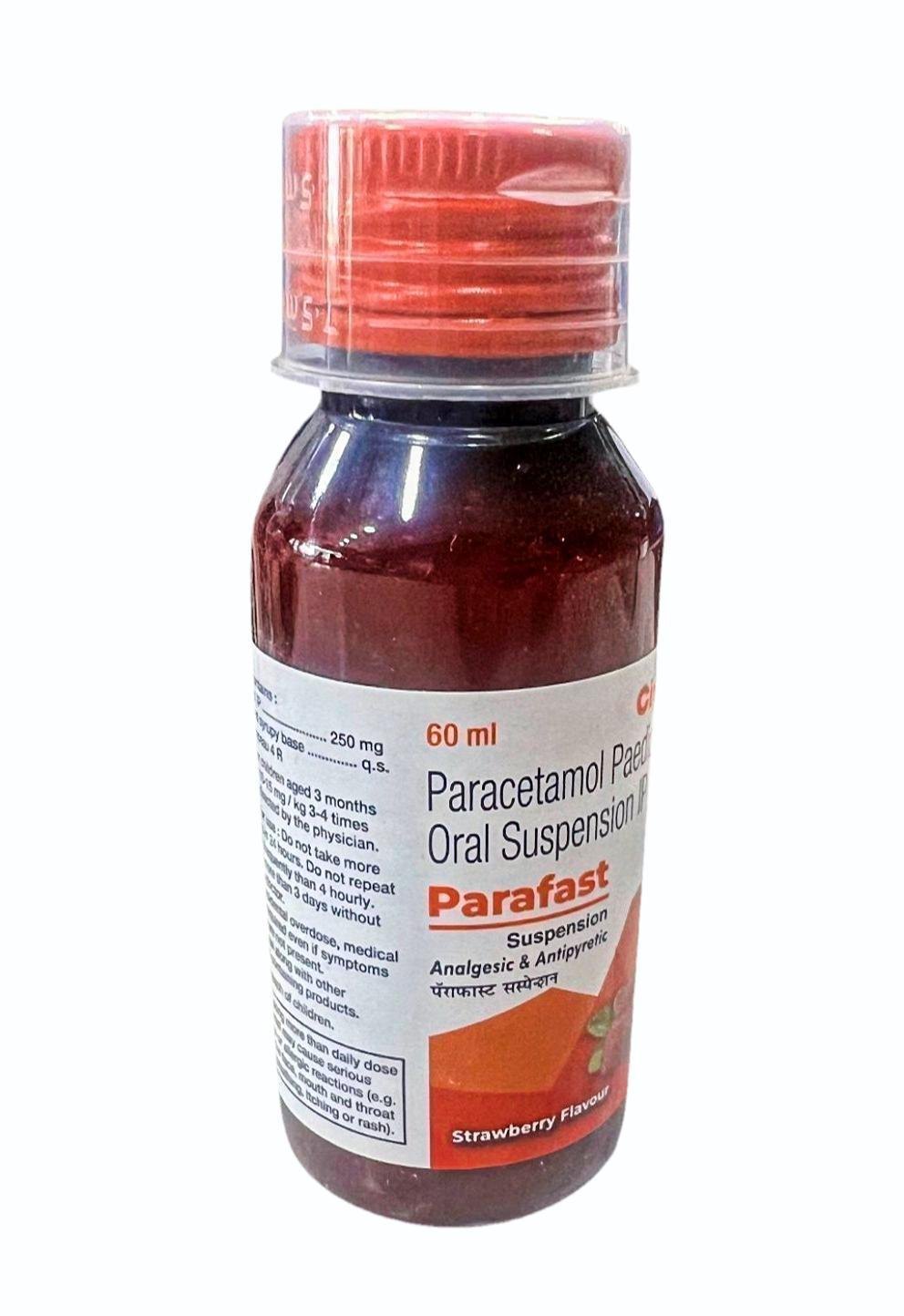 Parafast 250mg Oral Suspension - Uses, Price, Side Effects, Substitute