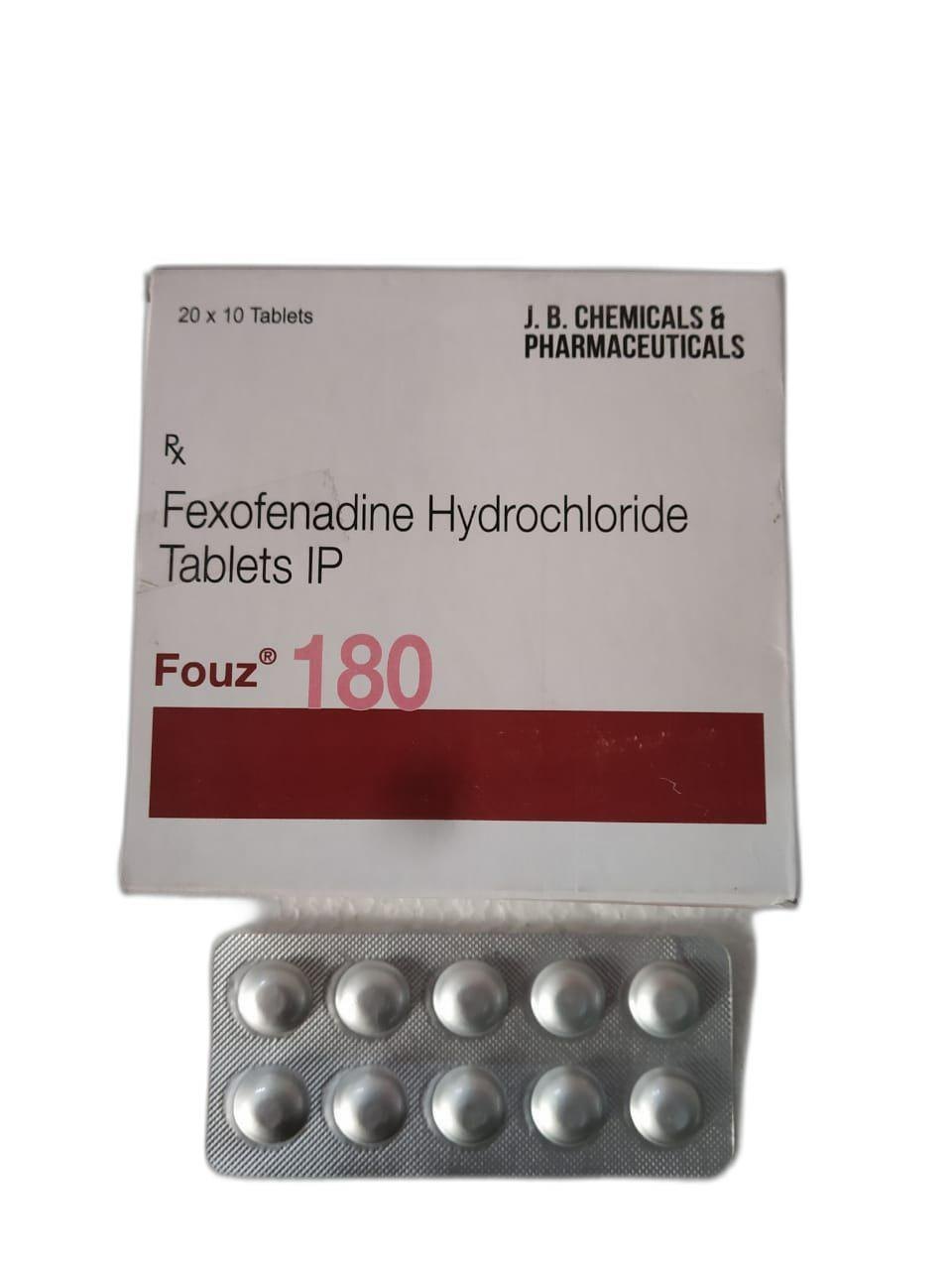 Fouz 180mg Tablet - Uses, Price, Side Effects, Substitute