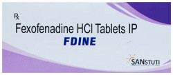 Fdine 180mg Tablet - Uses, Price, Side Effects, Substitute