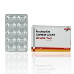 Rexhist 180mg Tablet - Uses, Price, Side Effects, Substitute
