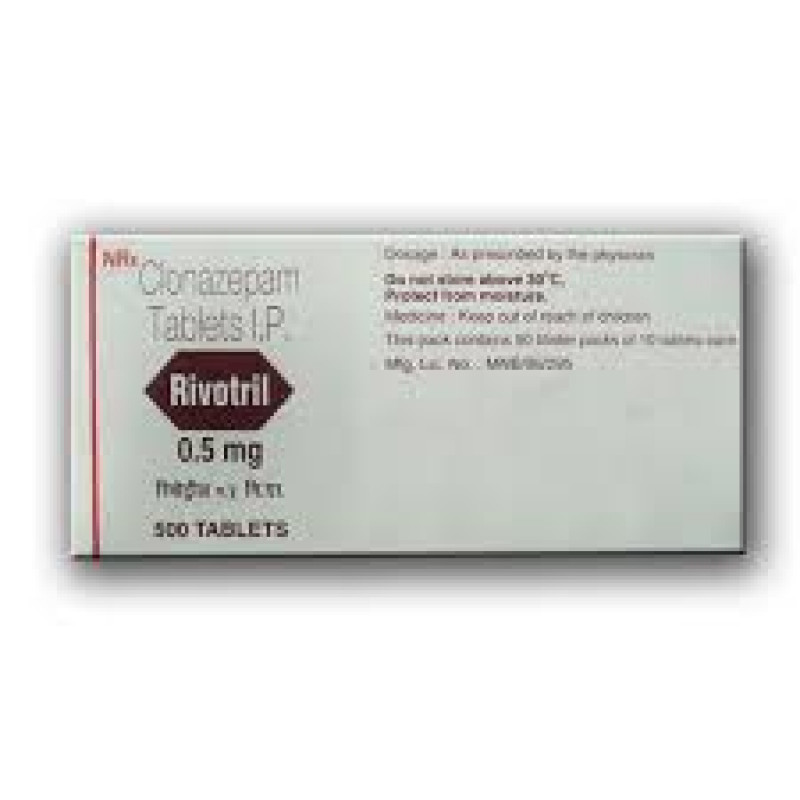 Rivotril 0.5mg Tablet - Uses, Price, Substitute, Side Effects and Benefits