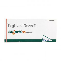 Glitaris 30 Tablet - Uses, Price, Side Effects, Substitute
