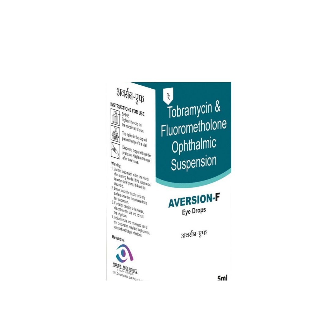 Aversion-F Eye Drop - Uses, Price, Side Effects, Substitute