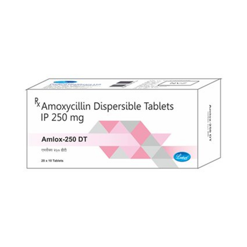 Amlox 250 Tablet DT - Uses, Price, Substitute, Side Effects and Benefits