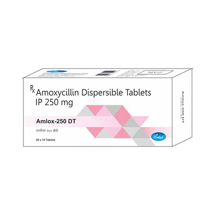 Amlox 250 Tablet DT - Uses, Price, Substitute, Side Effects and Benefits