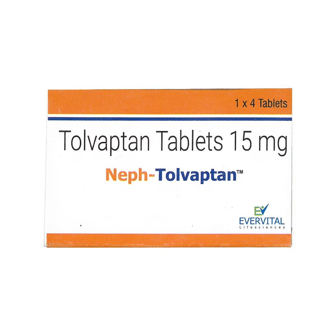 Neph Tolvaptan 15 Tablet - Uses, Price, Side Effects, Substitute