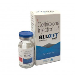 Allceft 1000 Injection - Uses, Price, Side Effects, Substitute