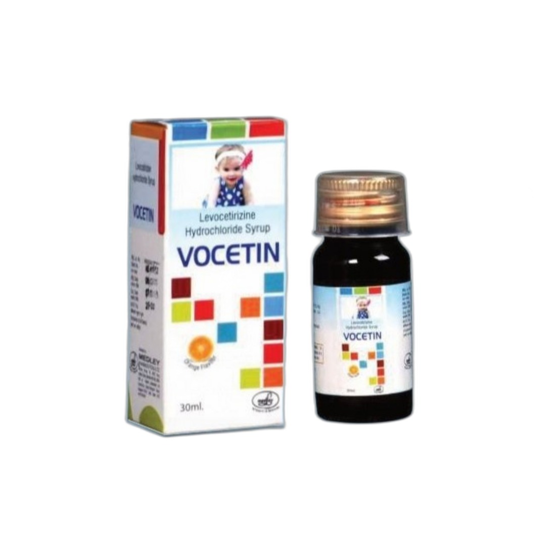 Vocetin 2.5mg Syrup - Uses, Price, Side Effects, Substitute