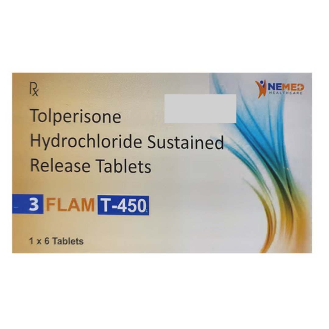 3 Flam T 450 Tablet SR - Uses, Price, Side Effects, Substitute