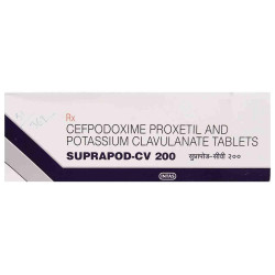 Suprapod CV 200 mg/125 mg Tablet - Uses, Price, Side Effects, Substitute