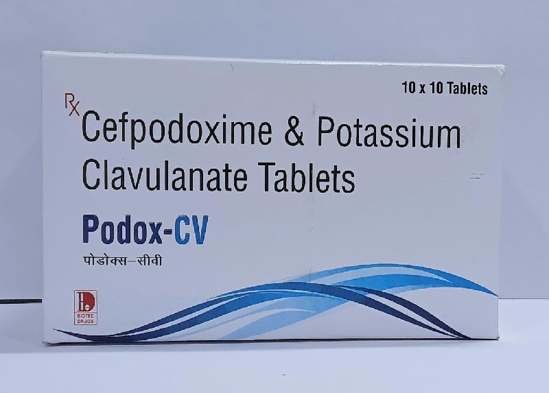 Podox CV 200 mg/125 mg Tablet - Uses, Price, Side Effects, Substitute
