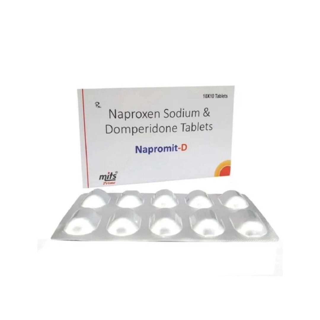Napromit D 250mg/10mg Tablet - Uses, Price, Side Effects, Substitute