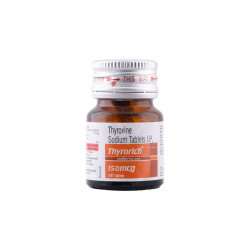 Thyrorich 150mcg Tablet - Uses, Price, Side Effects, Substitute