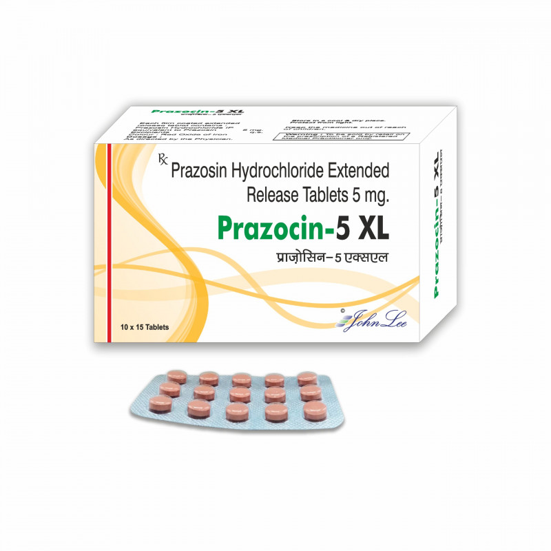 Prazocin 5 XL Tablet - Uses, Price, Substitute, Side Effects and Benefits