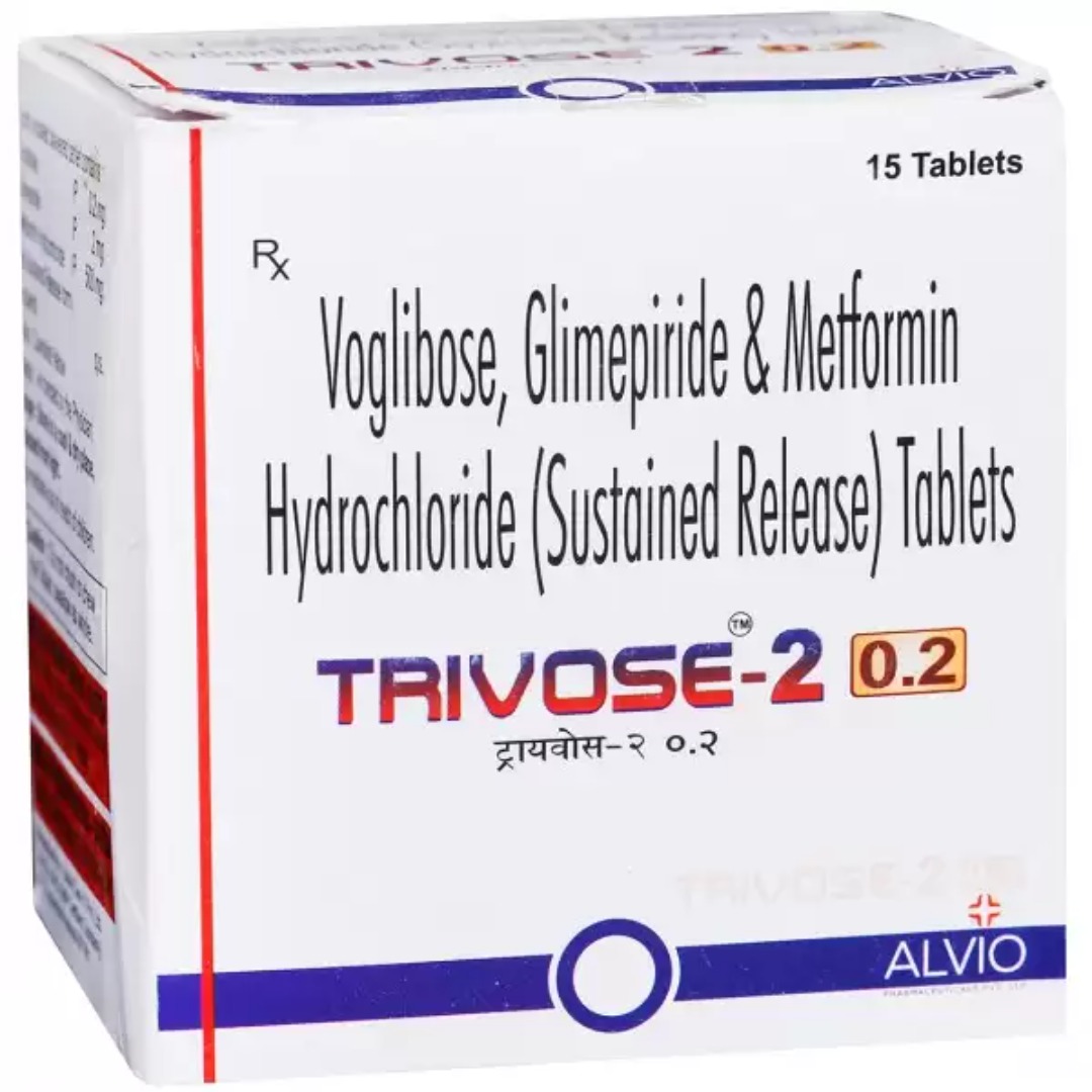 Trivose 2 0.2 Tablet SR - Uses, Price, Side Effects, Substitute