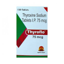 Thyroflo 75mcg Tablet - Uses, Price, Side Effects, Substitute