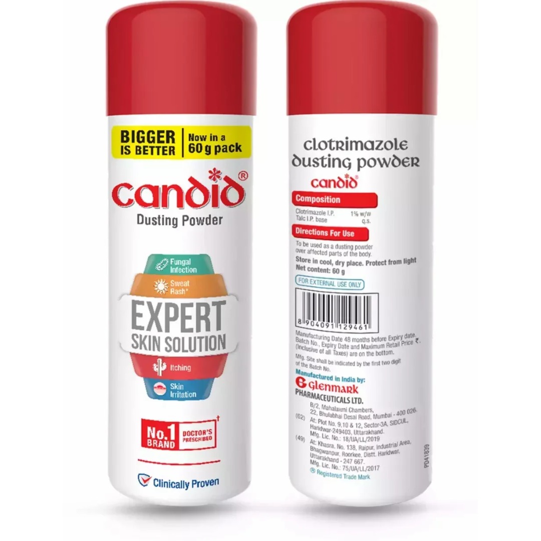 Candid Dusting Powder - Uses, Price, Side Effects, Substitute