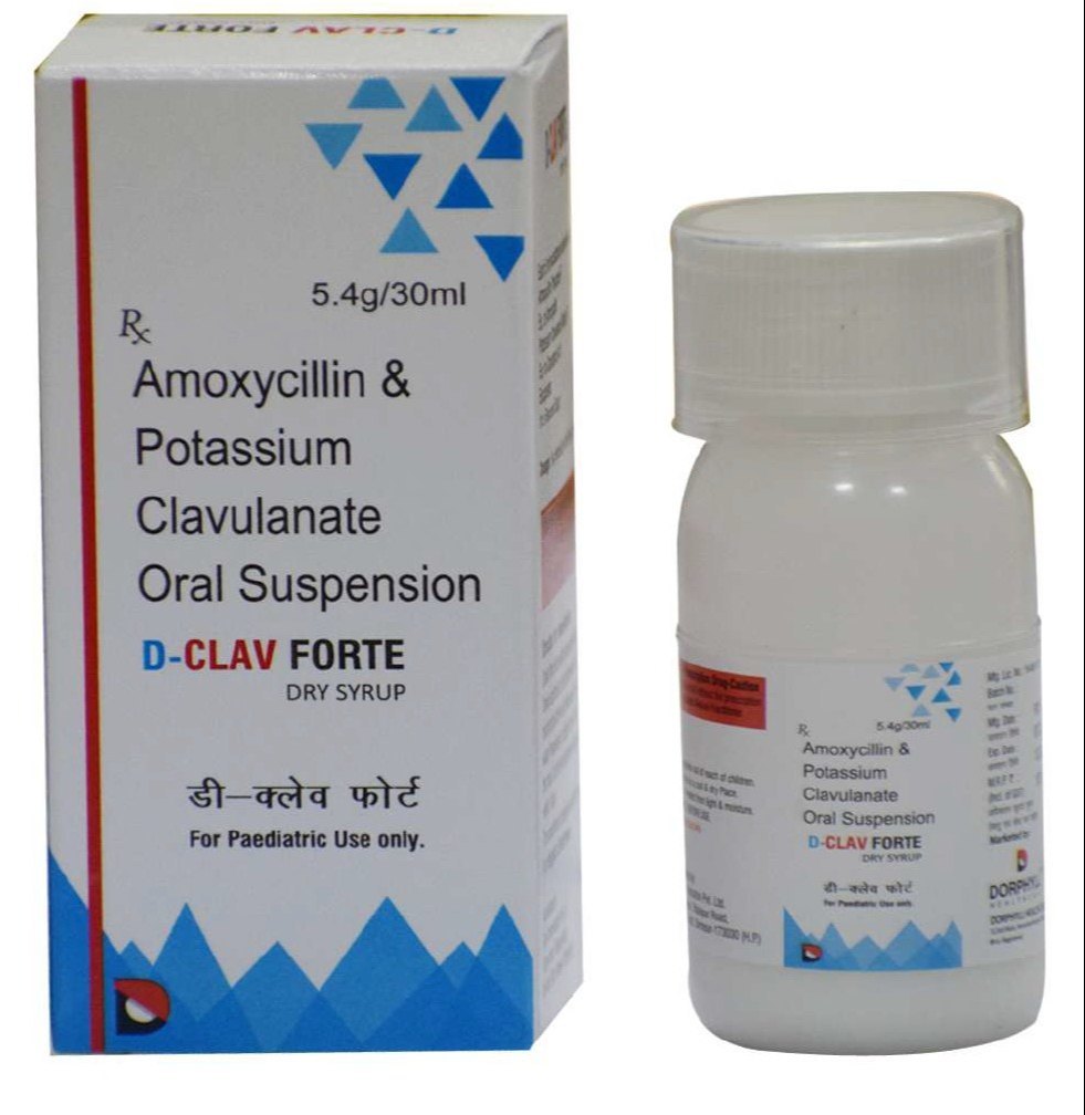 D-Clav Forte Dry Syrup - Uses, Price, Side Effects, Substitute
